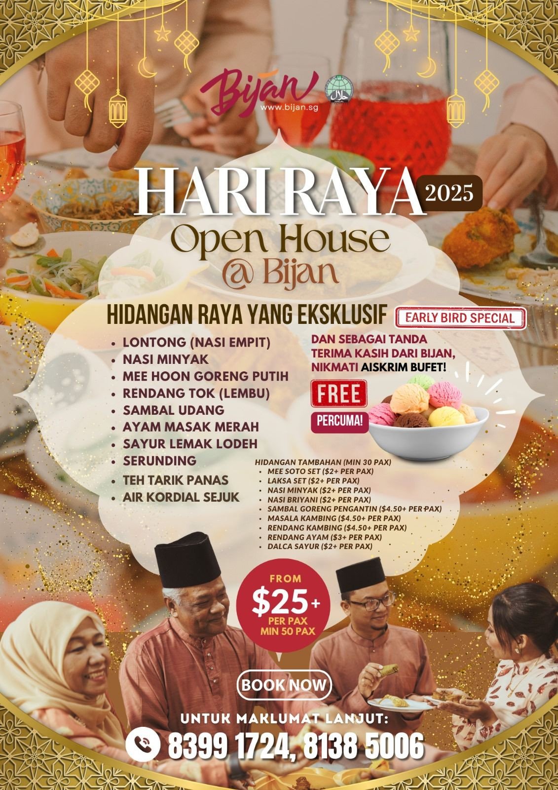Hari Raya Open House 2025 at Bijan