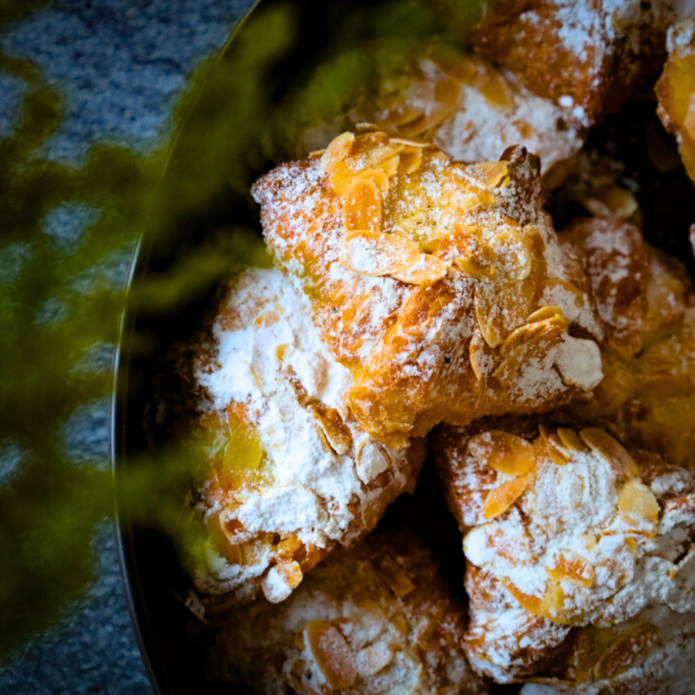 Mini Double Baked Almond Croissant