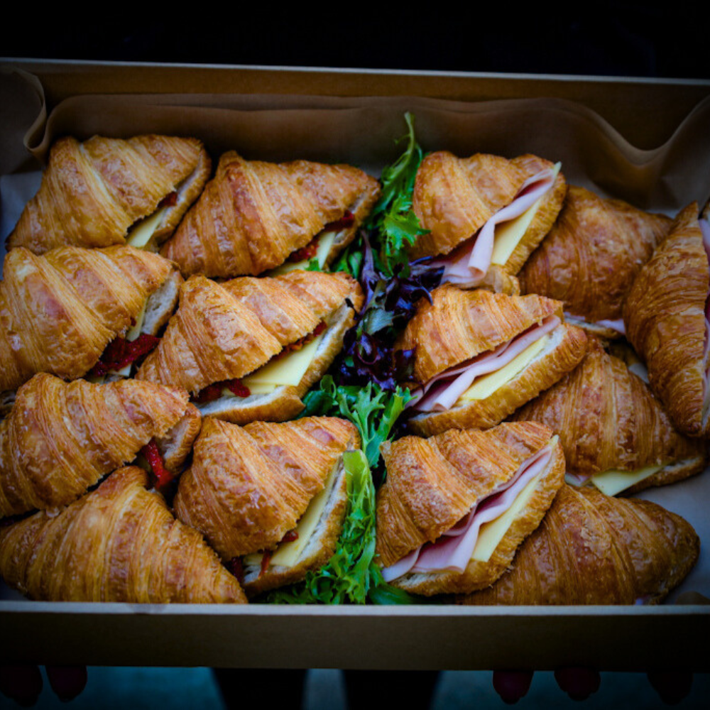 Mini Filled Croissant - Ham + Cheese