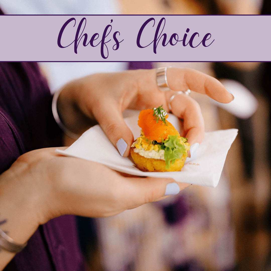 Chef's Choice Canapés - 7 items pp