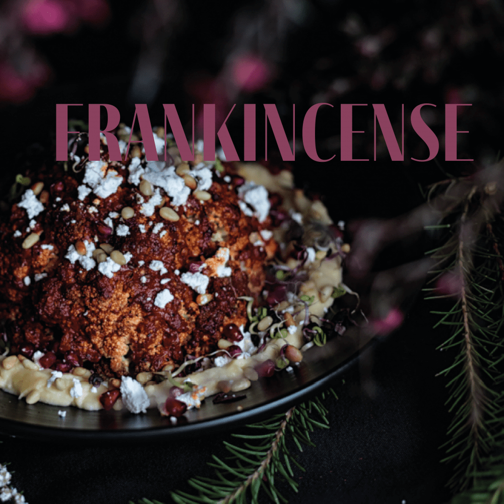 'Frankincense' Sharing Plates Menu