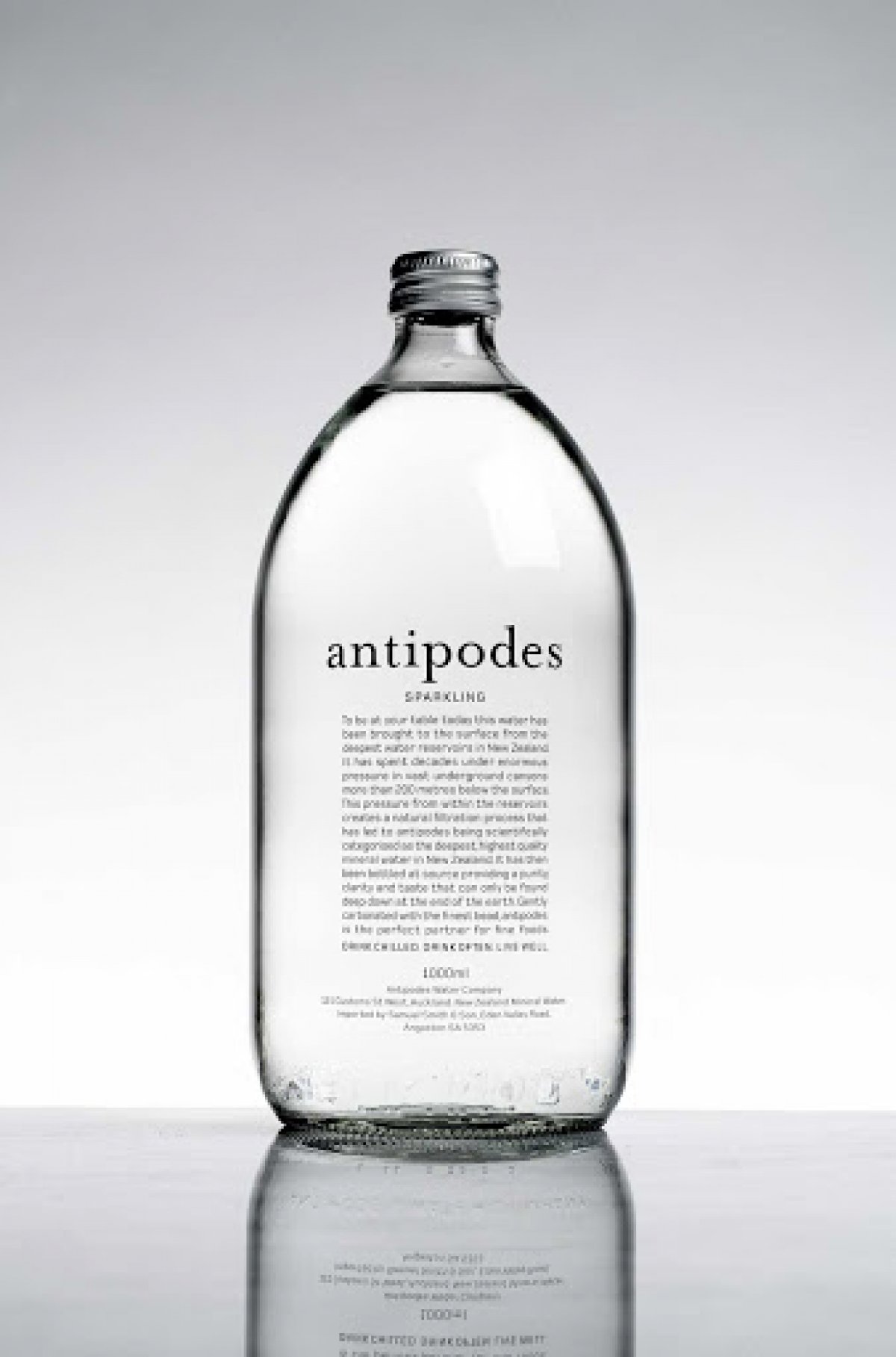 Antipodes sparkling water 1 litre