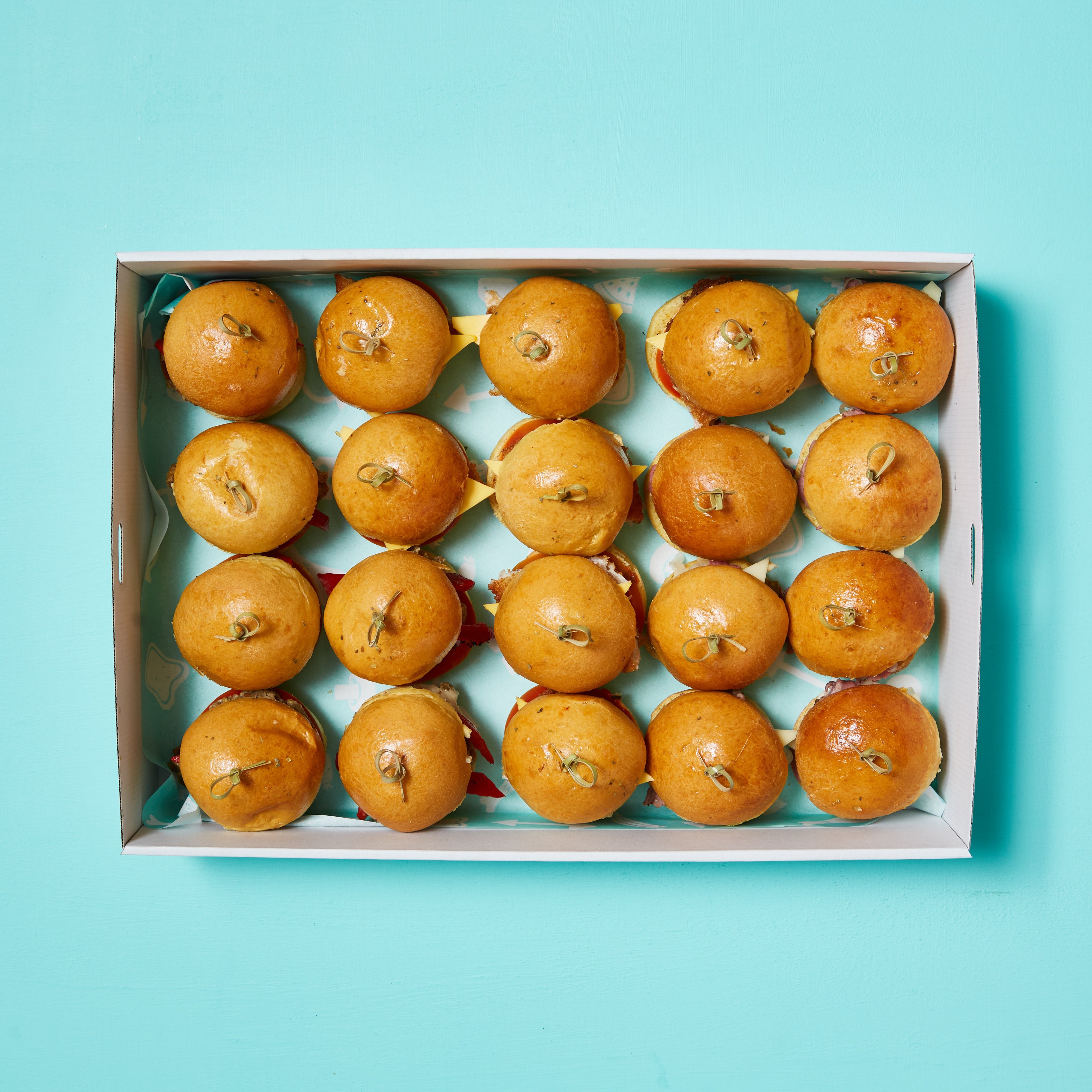 Mini Brioche Slider Box