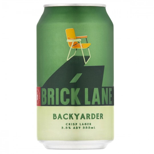 Brick Lane Crisp Lager 355ml