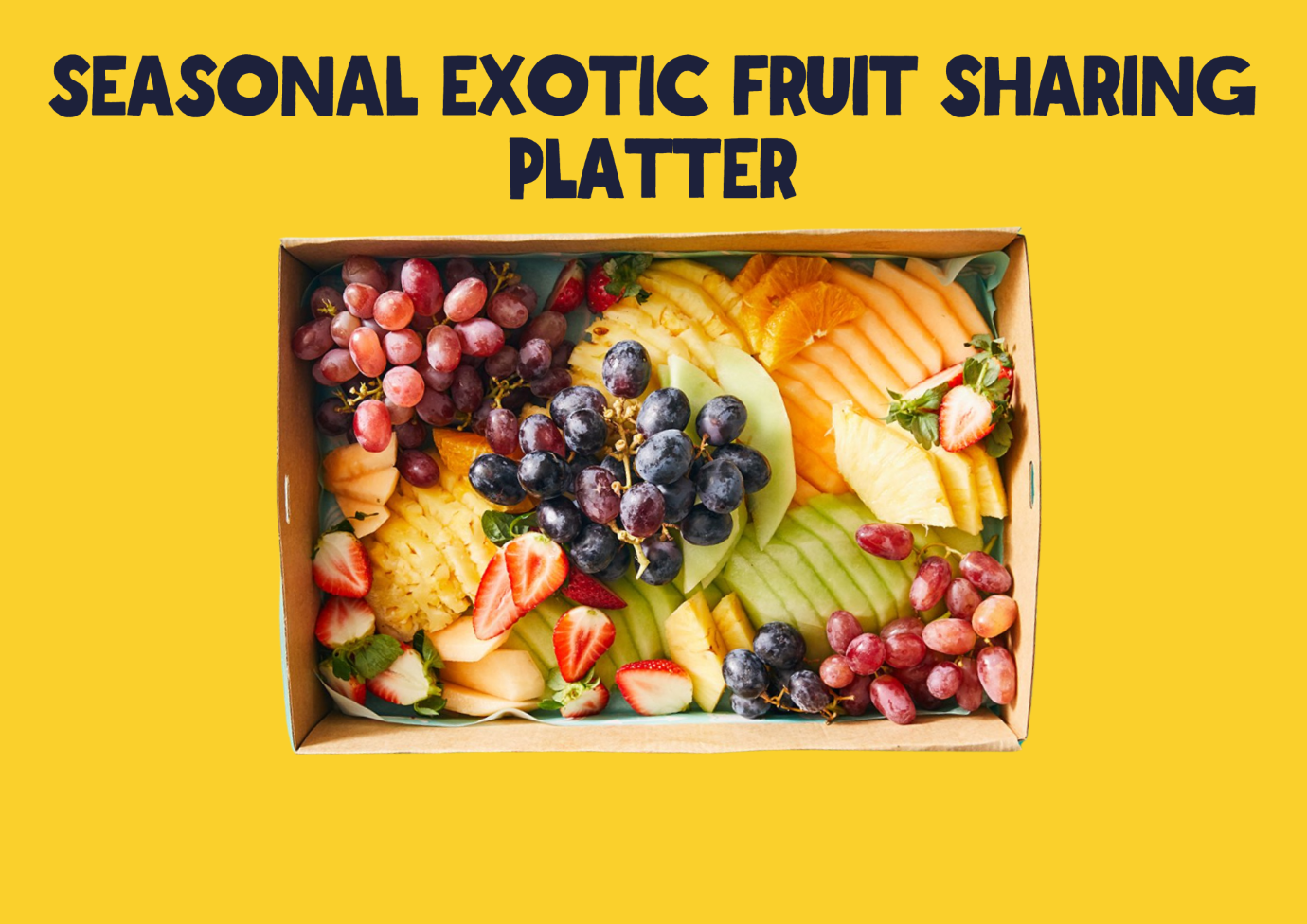Seasonal Exotic Fruit Sharing Platter