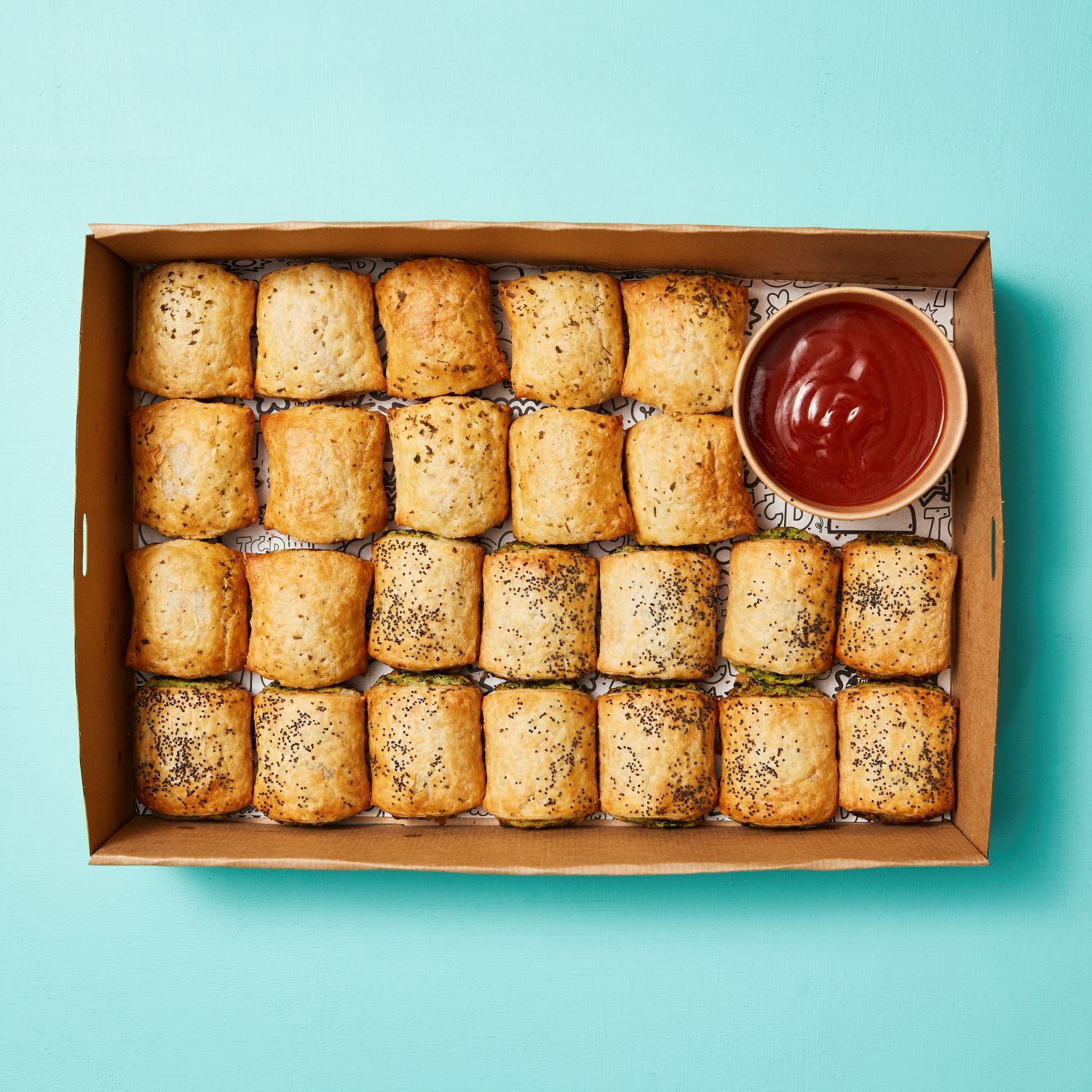 Sausage Roll Platter (24 pieces)