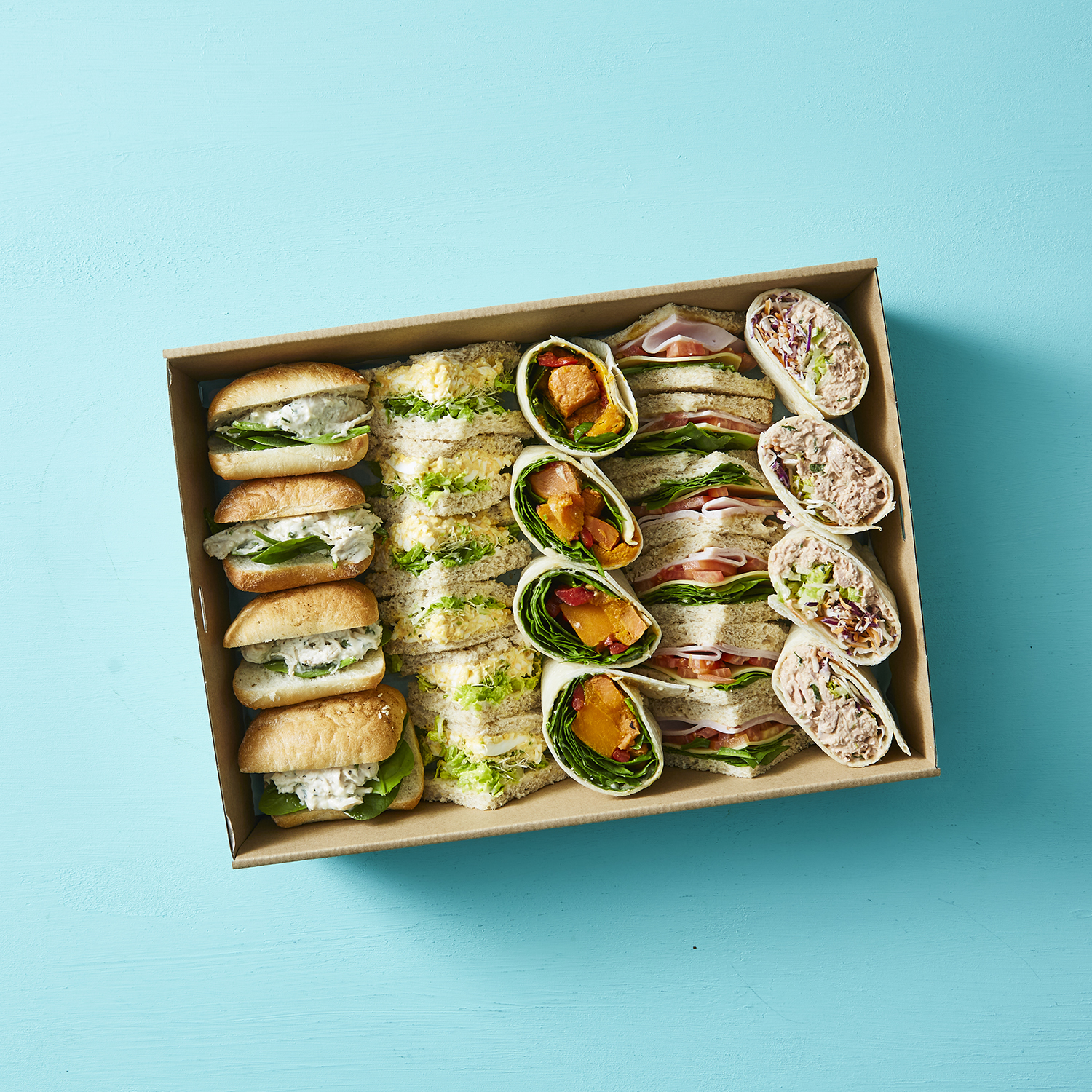 Executive Mixed Sandwich Platter (24 Bite Size Pieces)