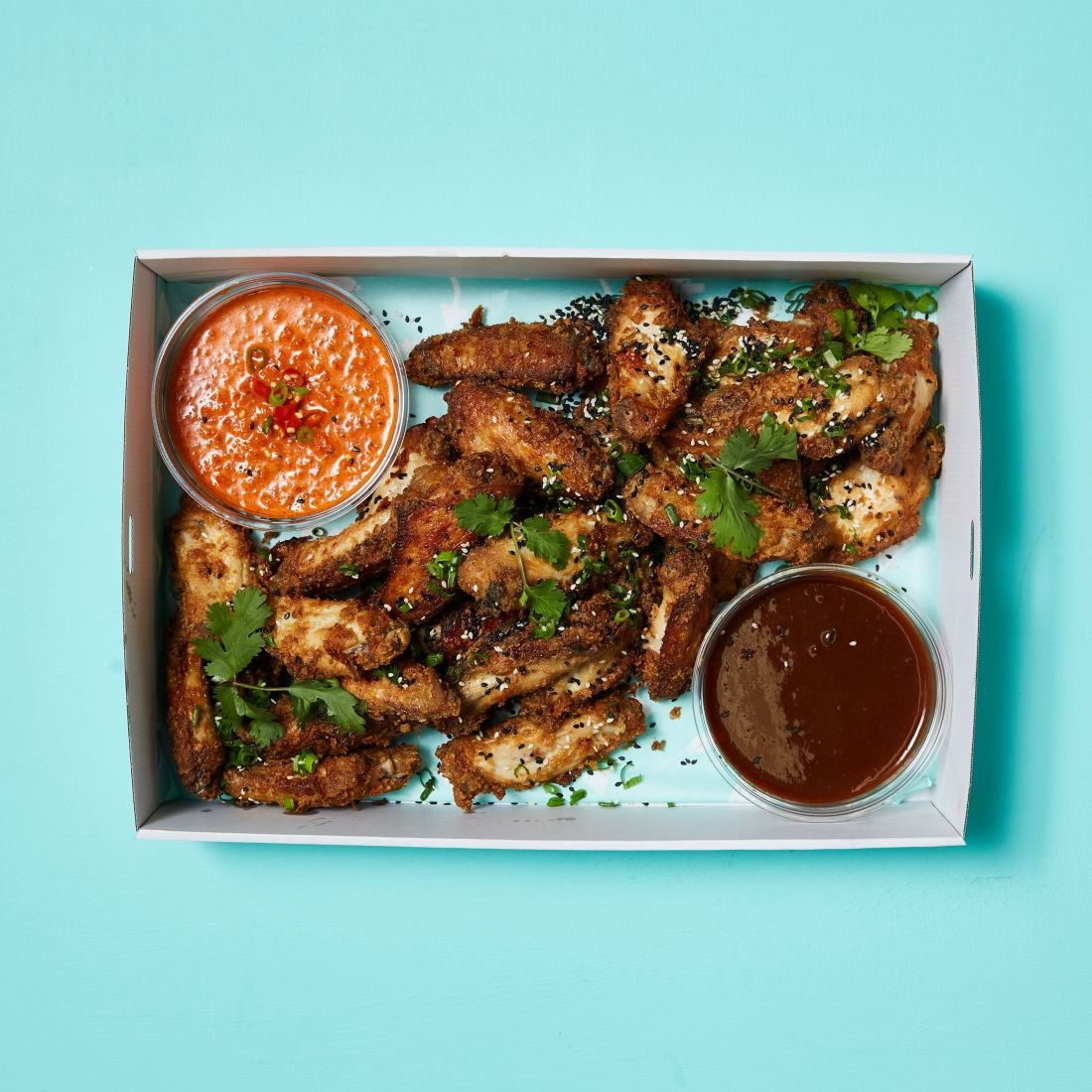 Korean Fried Chicken Wing Platter (32 pieces)
