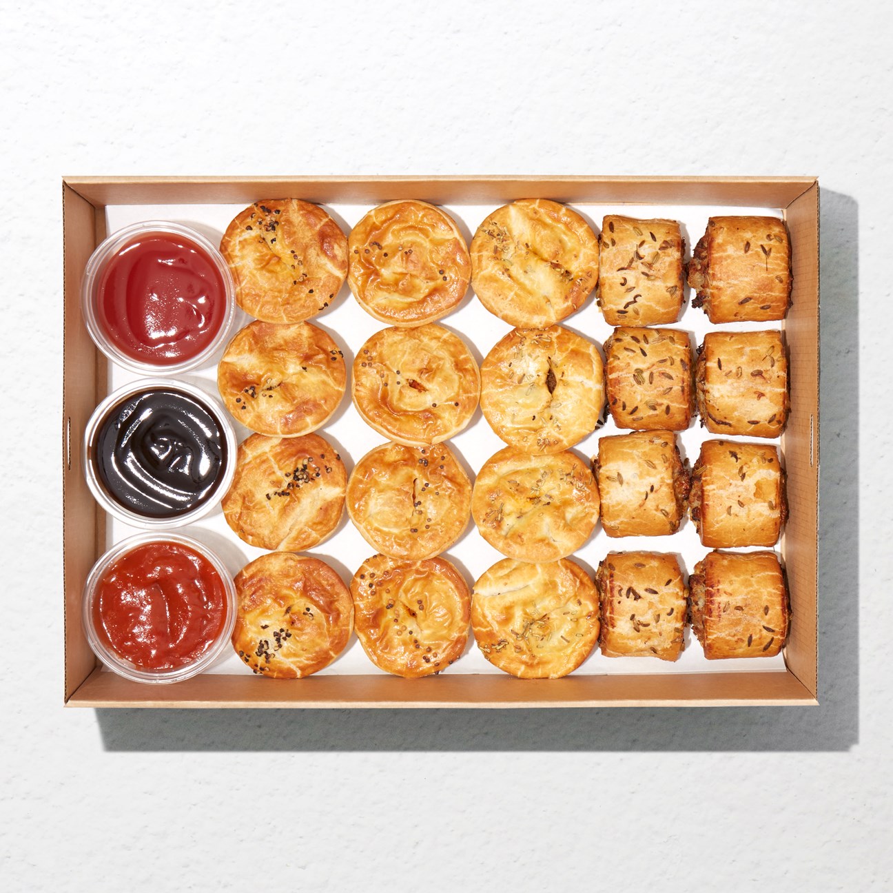 Gourmet Pie and Sausage Roll Platter