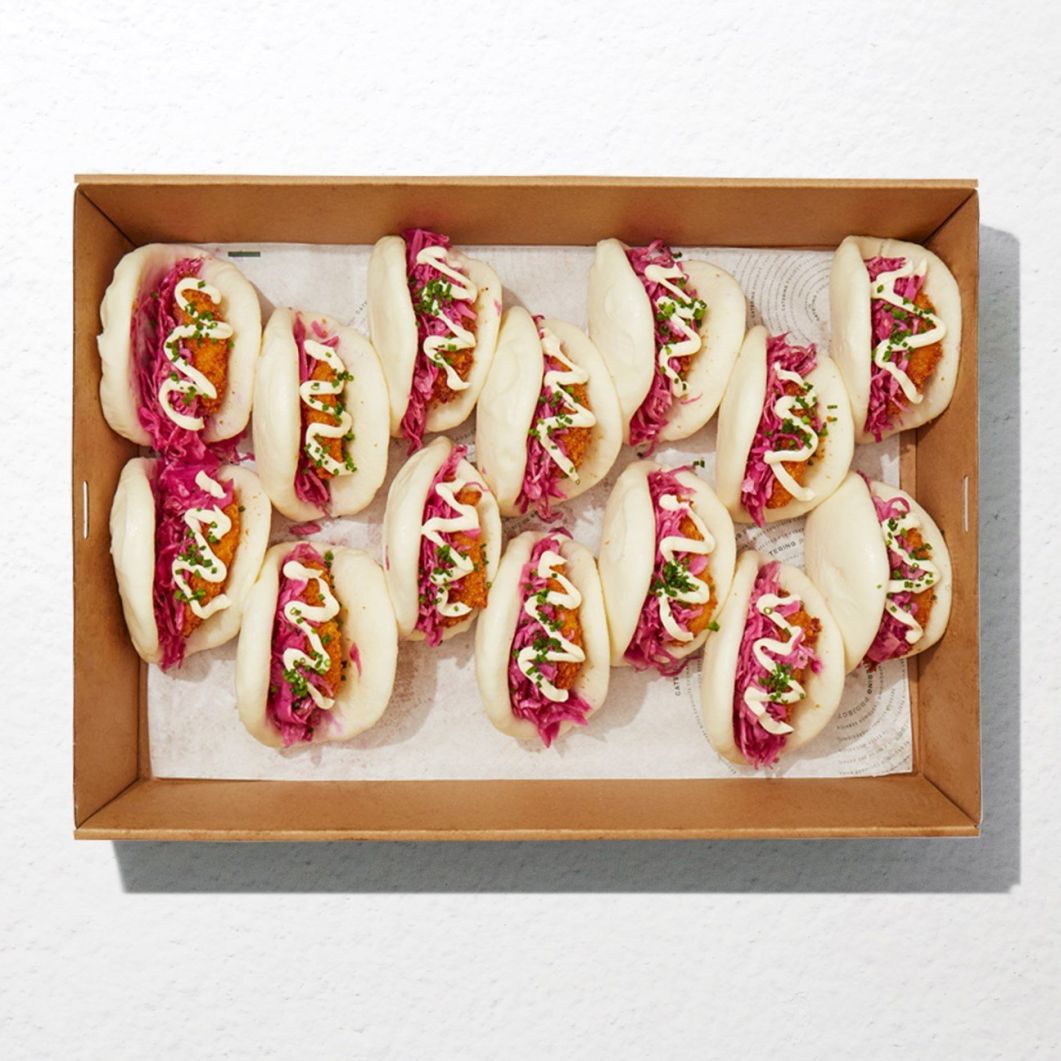 Prawn Katsu Bao Bun Platter