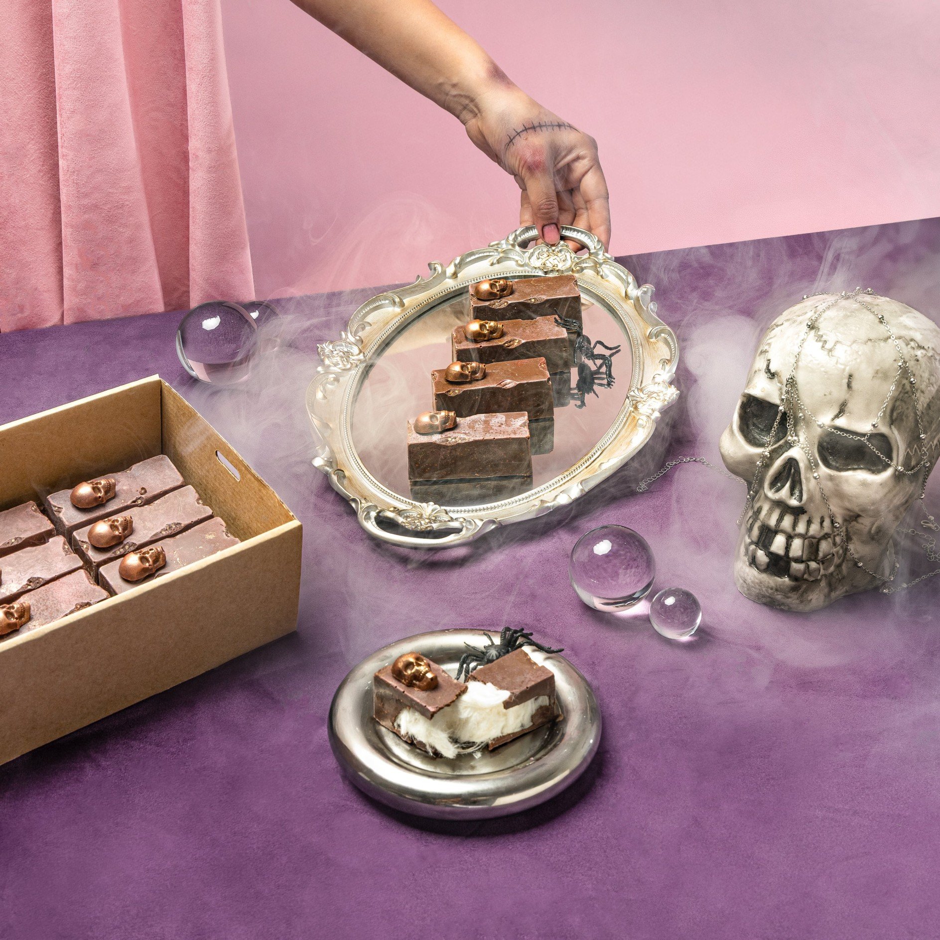 Funnel Web Coffins Platter