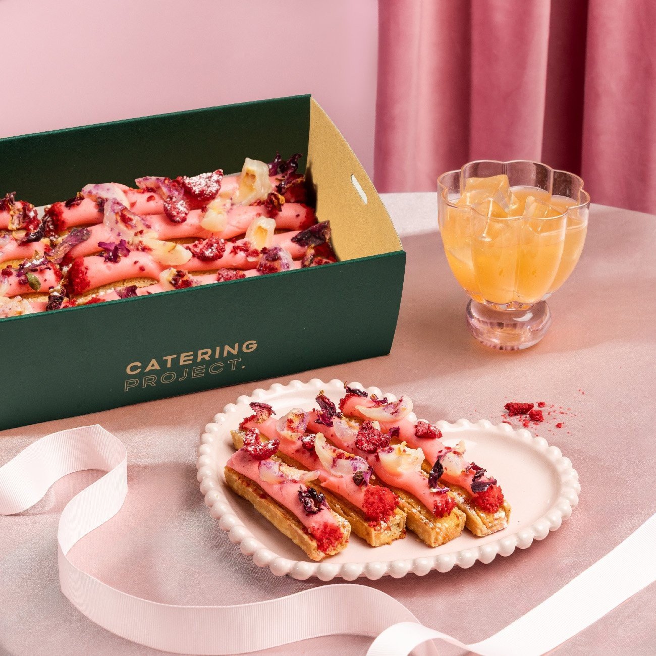 Month of Love Lychee Puff Pastry Platter