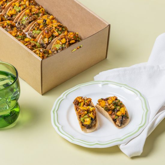 Mini Vegan Taco Platter