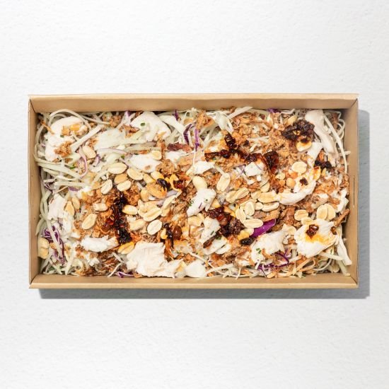 Chicken Papaya Crunch Salad Platter