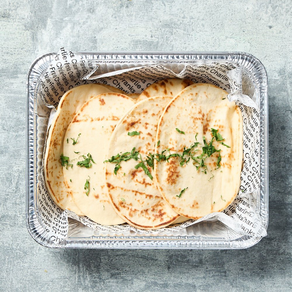 BREAD - Naan (Tray of 8)