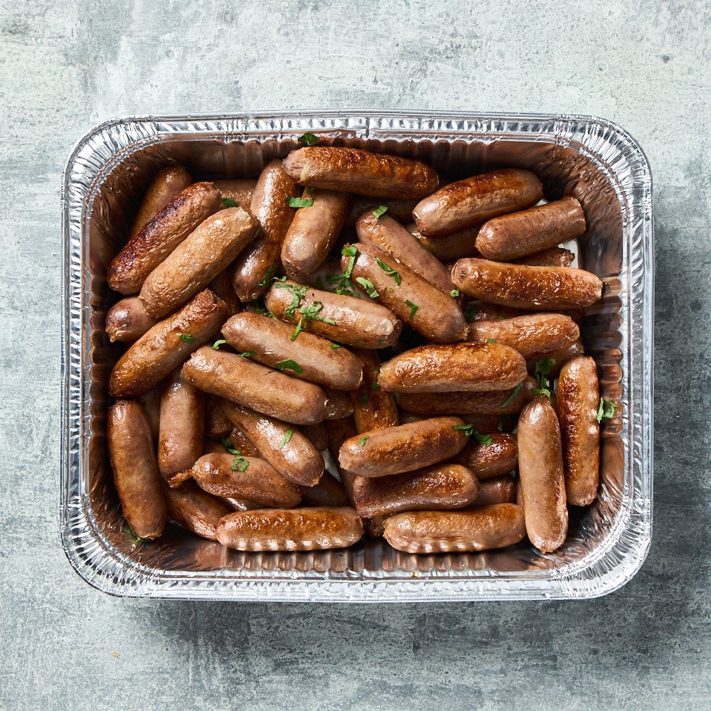 BUFFET - Breakfast Chipolata Mini Sausages (2kg / Approx. 50 pieces)