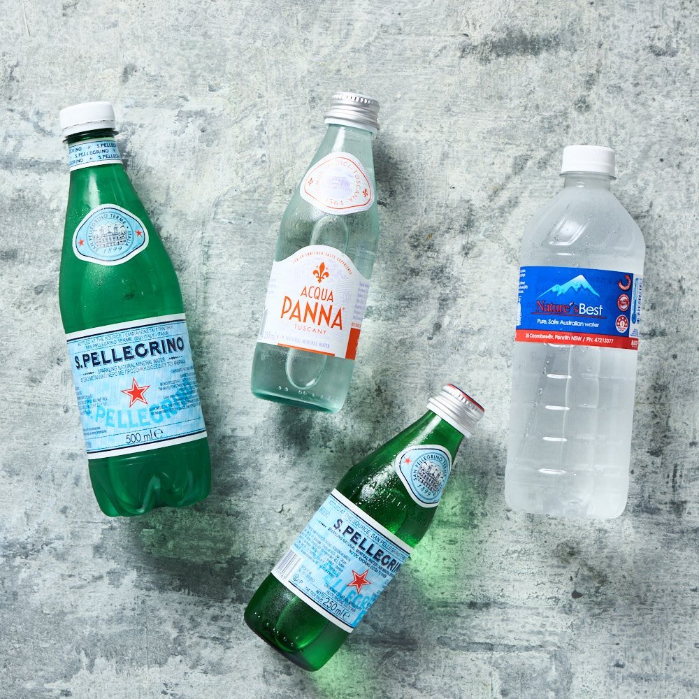 Sparkling/Still Water Bottles