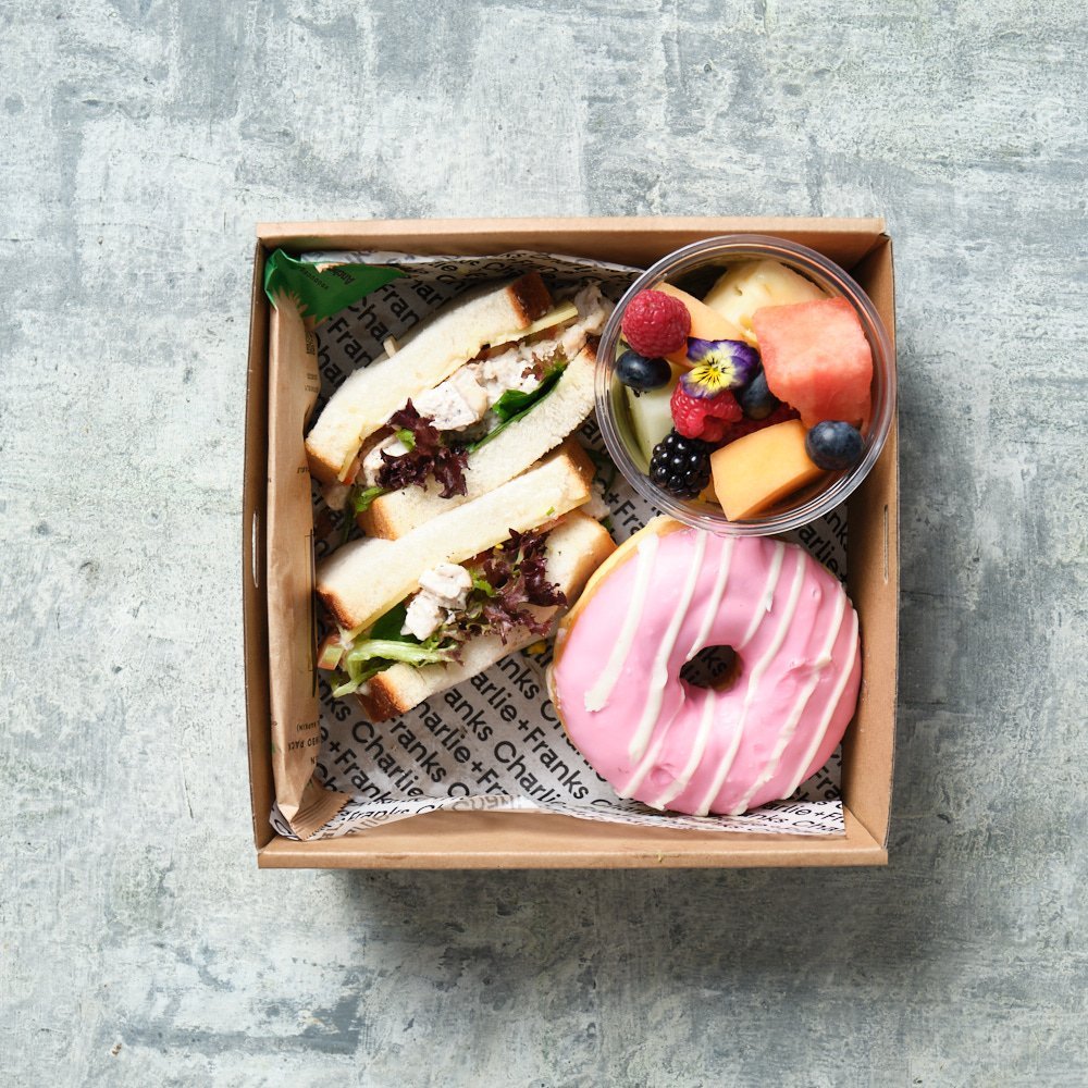 Baby Shower / Gender Reveal - Pink Lunch Box