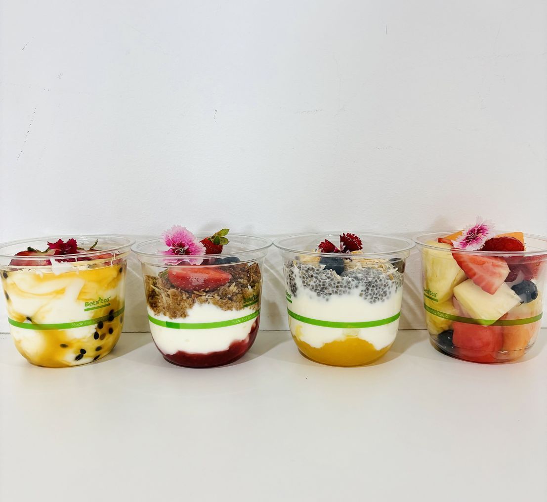 Fruit & Yoghurt Cup Collection (Box of 16)