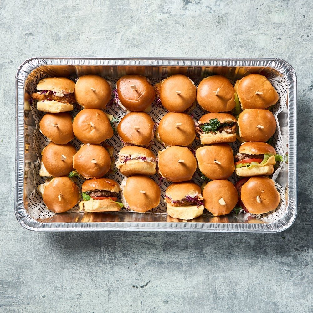 Brioche Sliders - Warm (Box of 20) (Dietary Available)