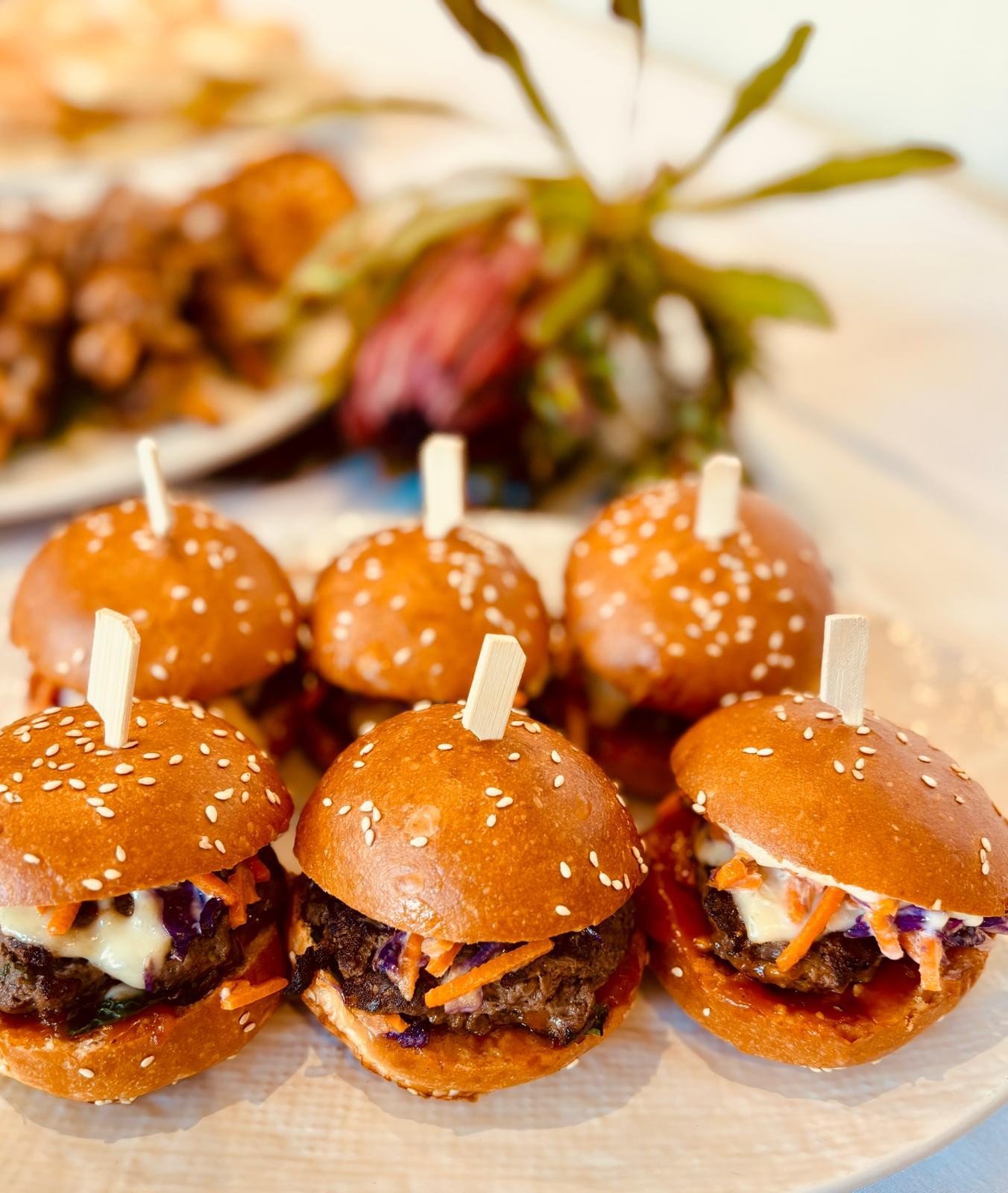 NAIDOC - Native-Spiced Kangaroo Sliders - bush tomato relish & slaw in ...