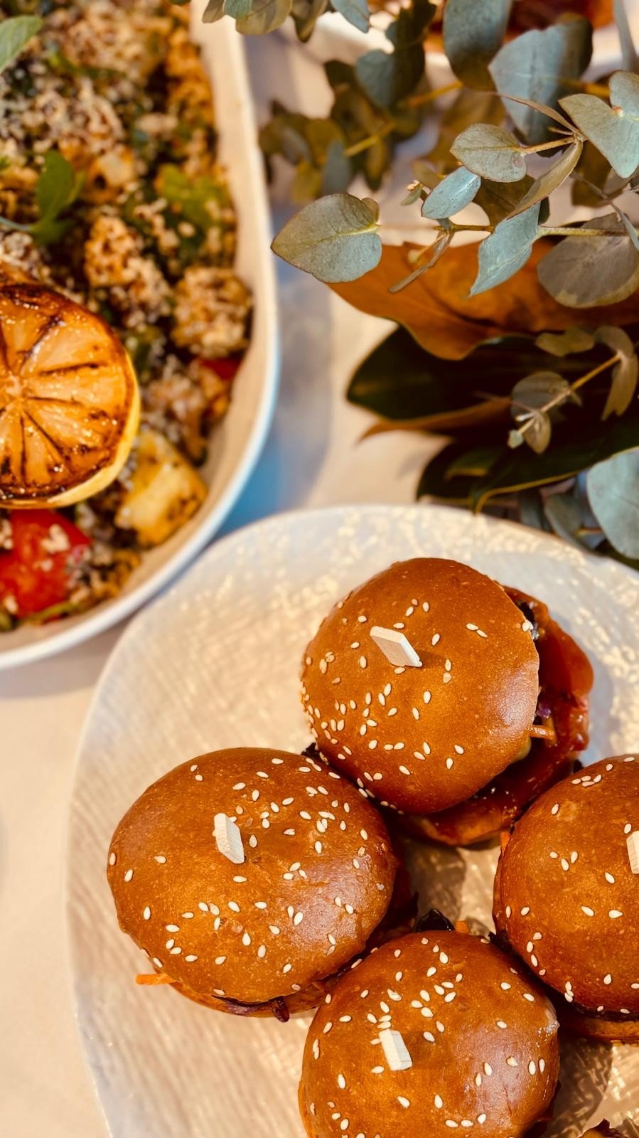 NAIDOC - Native-Spiced Kangaroo Sliders - bush tomato relish & slaw in ...