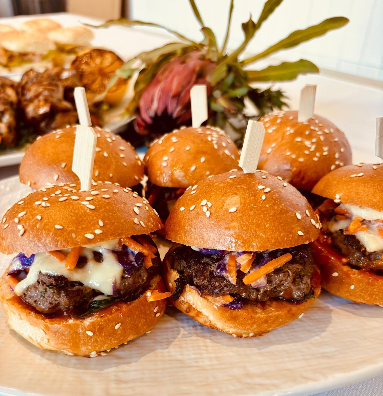 NAIDOC - Native-Spiced Kangaroo Sliders - bush tomato relish & slaw in ...