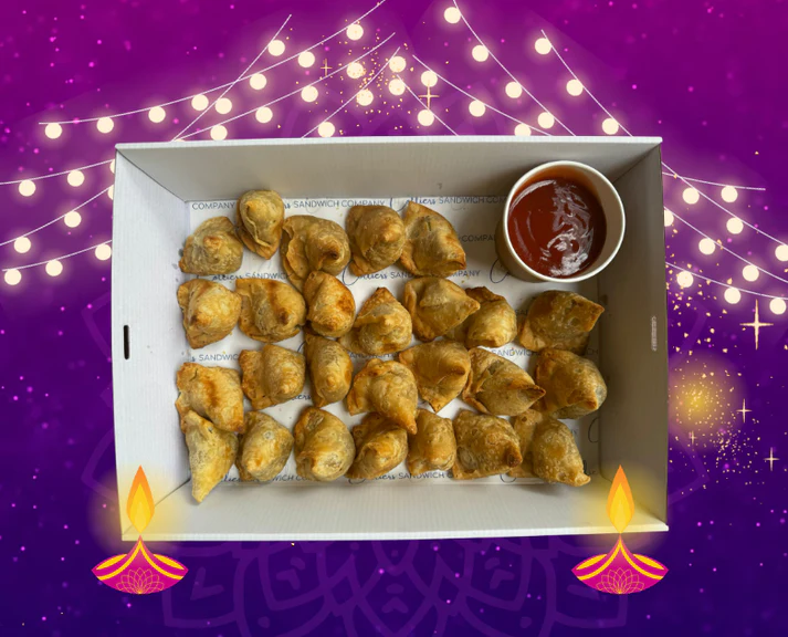 Mini Aloo Samosa Platter