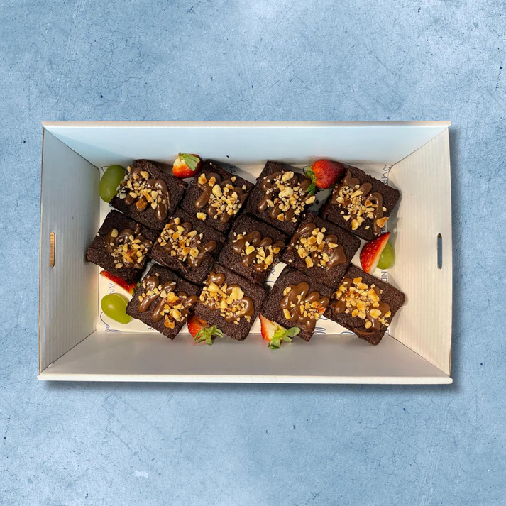 Nutella Brownie Platter