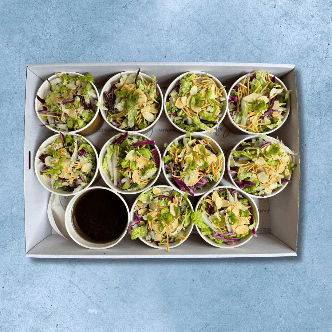 Asian Salad Cup Platter