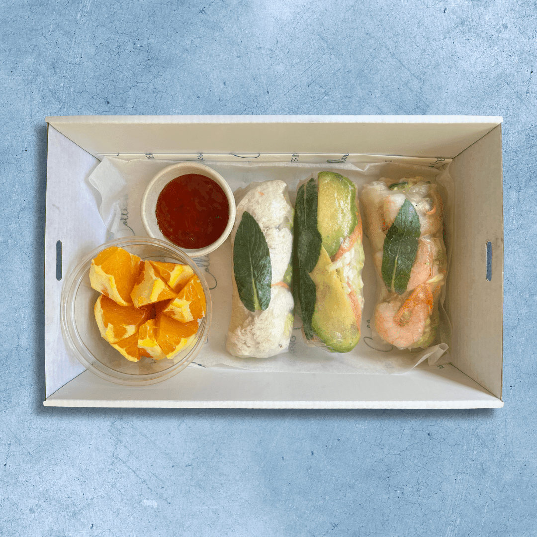 Rice Paper Rolls Lunch Box (Gluten Free)