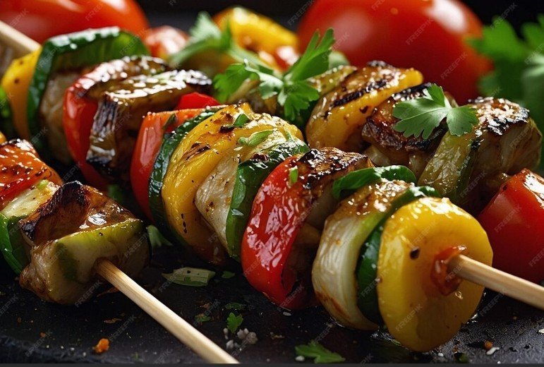 Vegetarian Shashlik