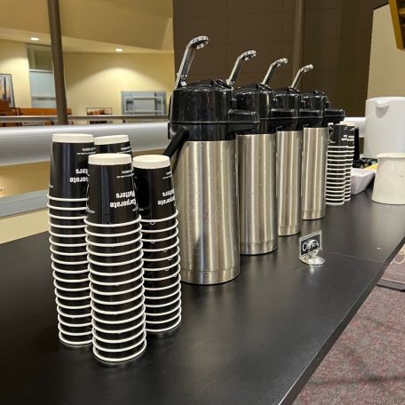 Tea and Coffee Set Up