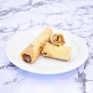 Cheese Burger Spring Roll