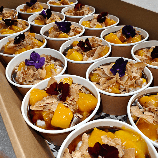 Mango and Coconut Tapioca Pot Box