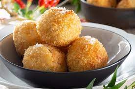 Three Cheese Macaroni Croquette