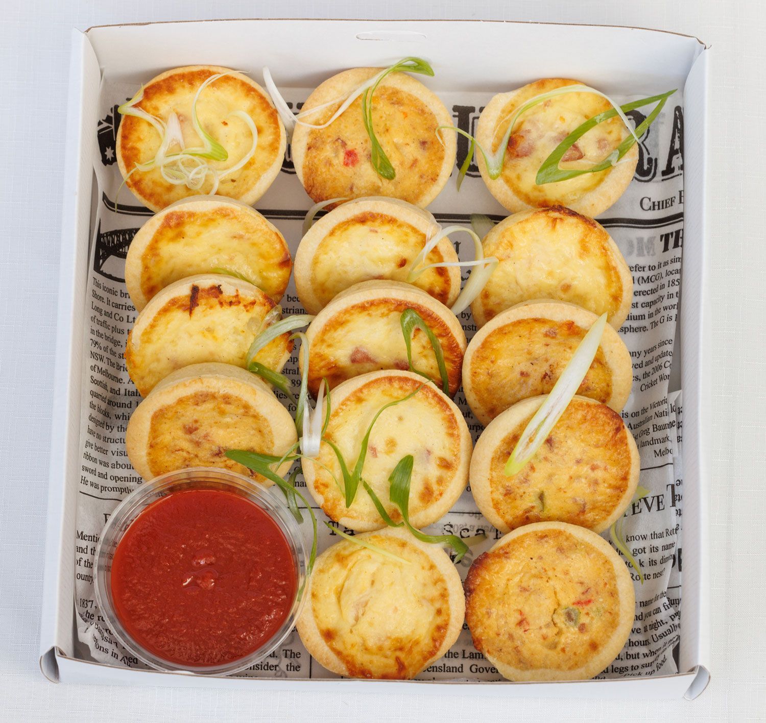 Assorted Mini Quiche (1 Piece per Person)