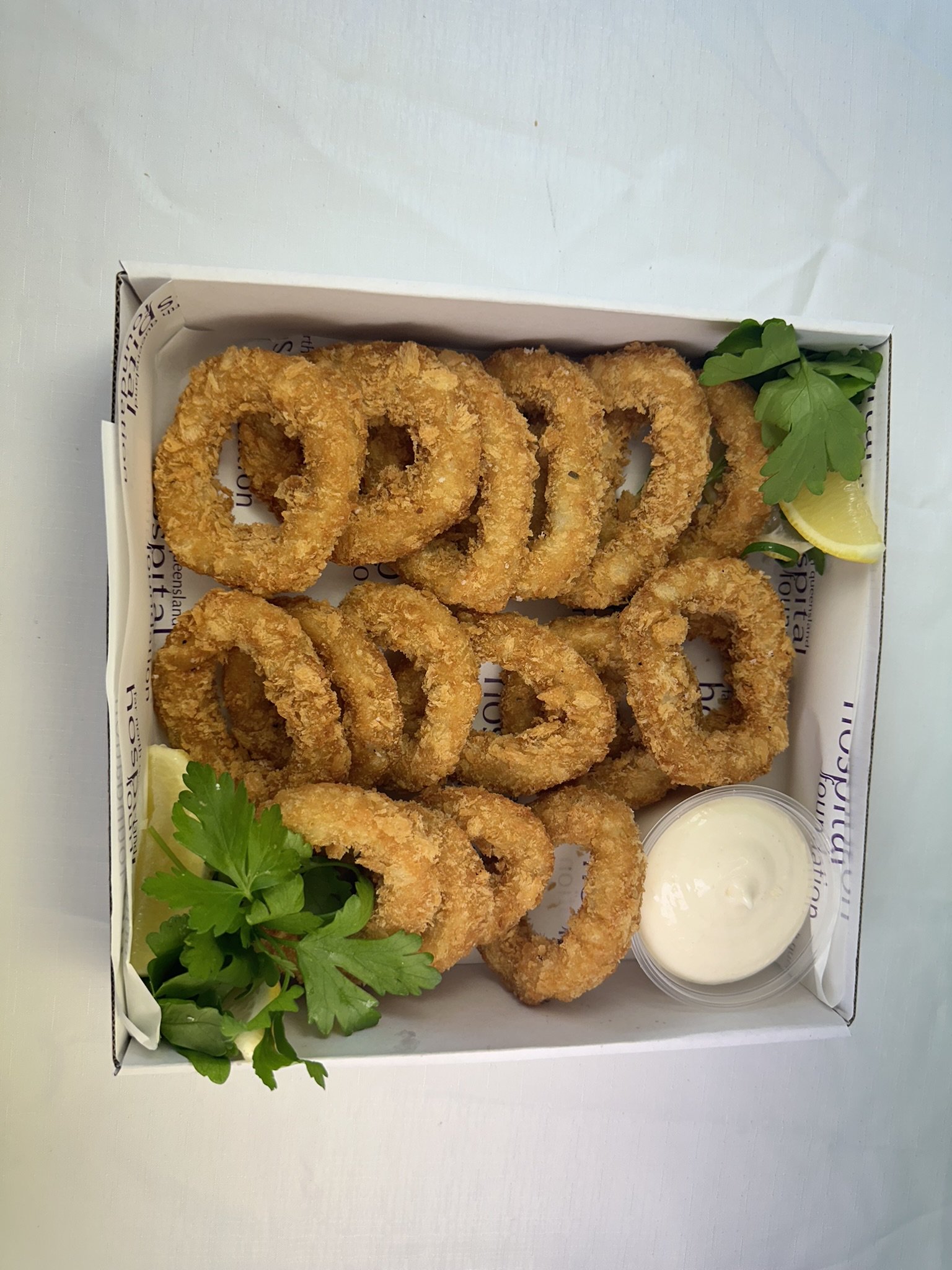 Panko Crumbed Calamari With Aioli