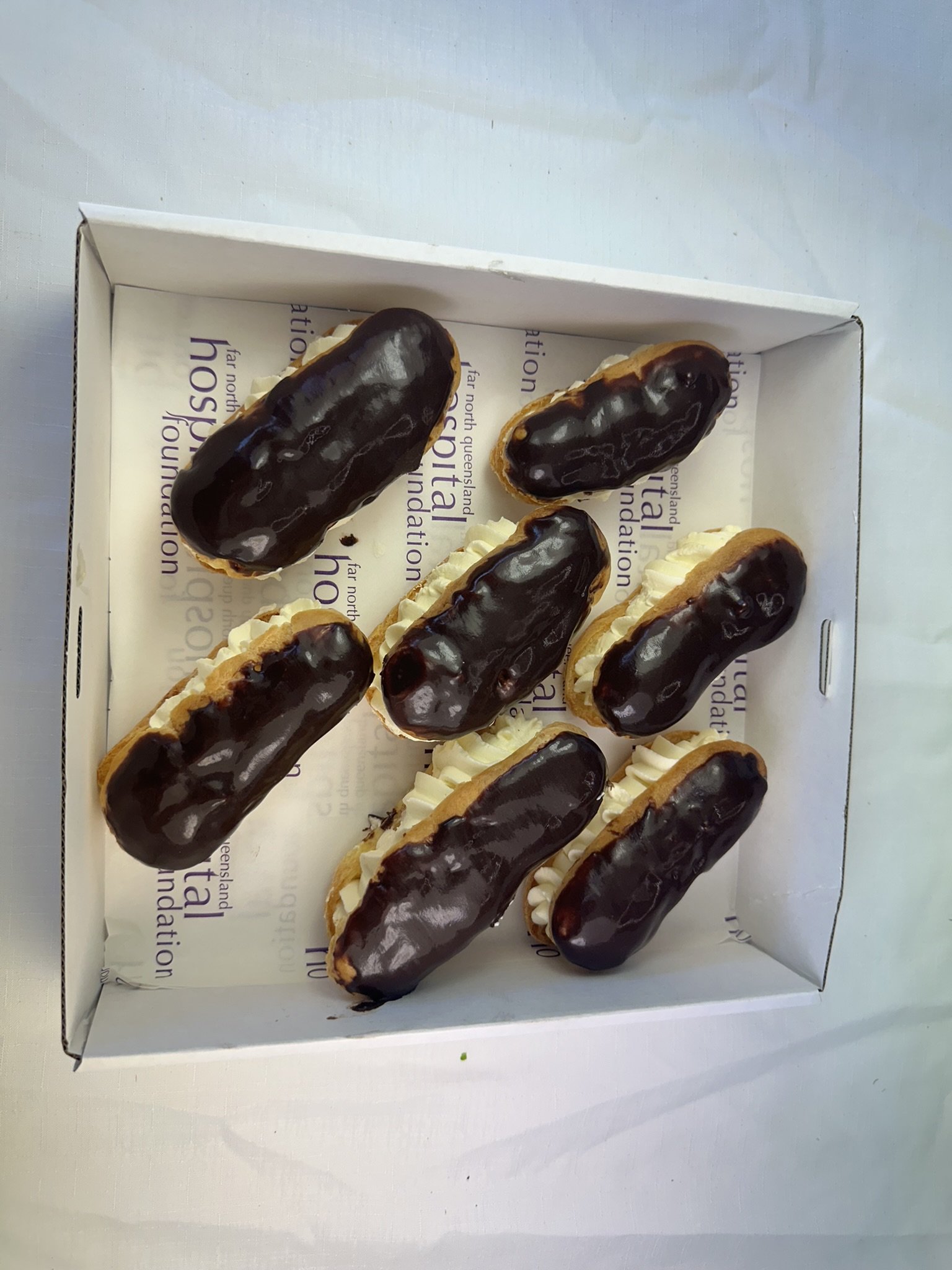 Chantilly Eclairs (1 per Person)
