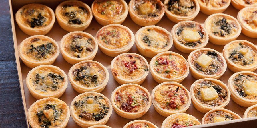 Gourmet Quiches - 35 pieces