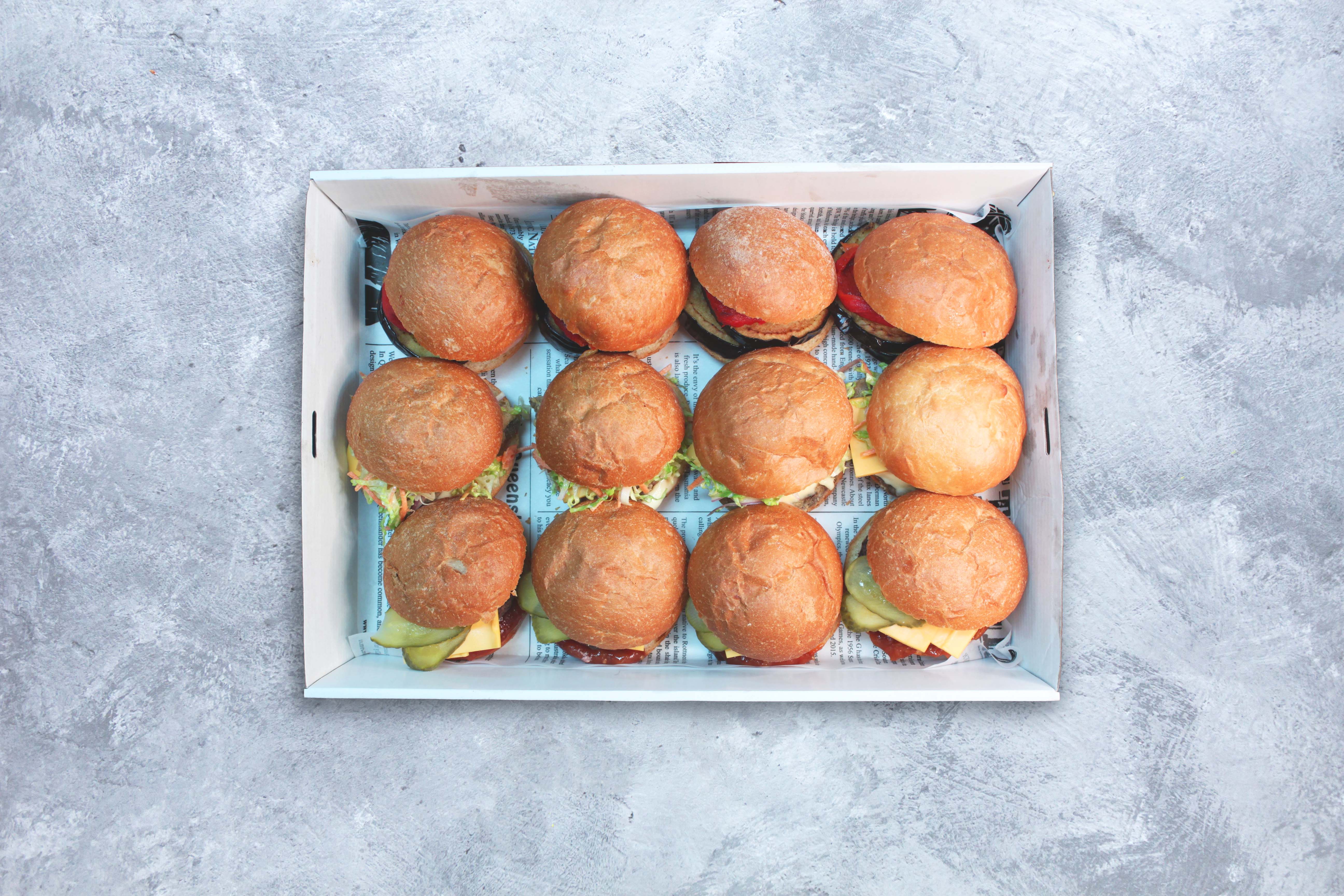 Savoury Sliders Mix - 12 pieces