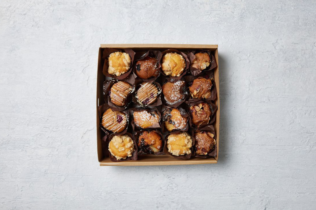 Fresh Baked Mini Muffin Platter