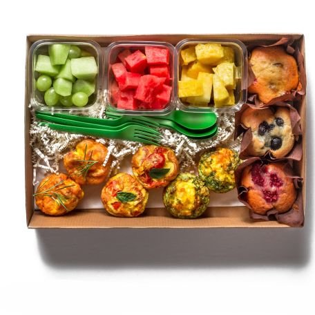 Individual Boxed Breakfast and Cups