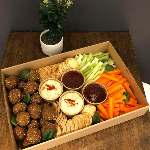 Healthy veg dipping box