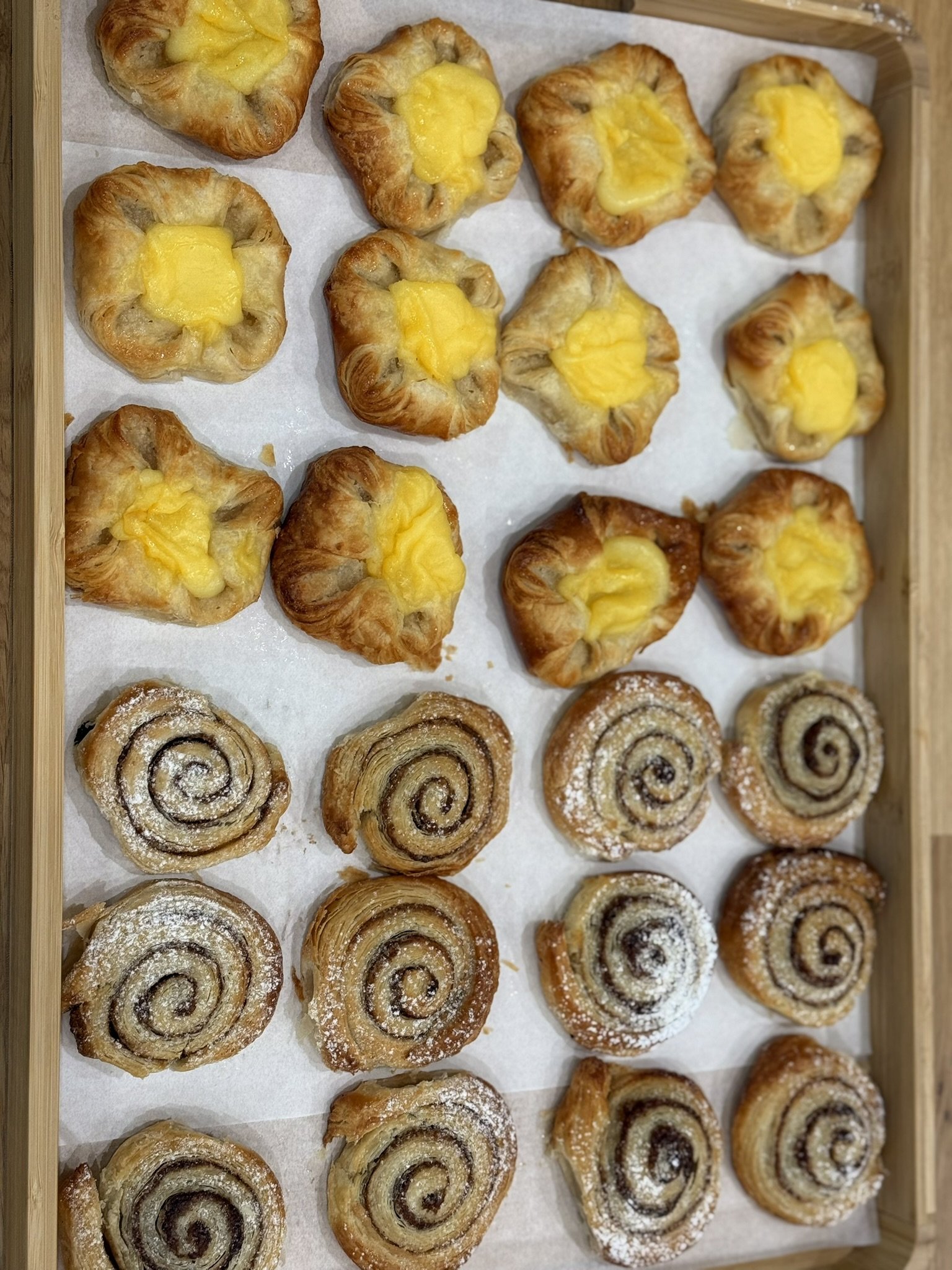 Mini Danish Pastries Individual