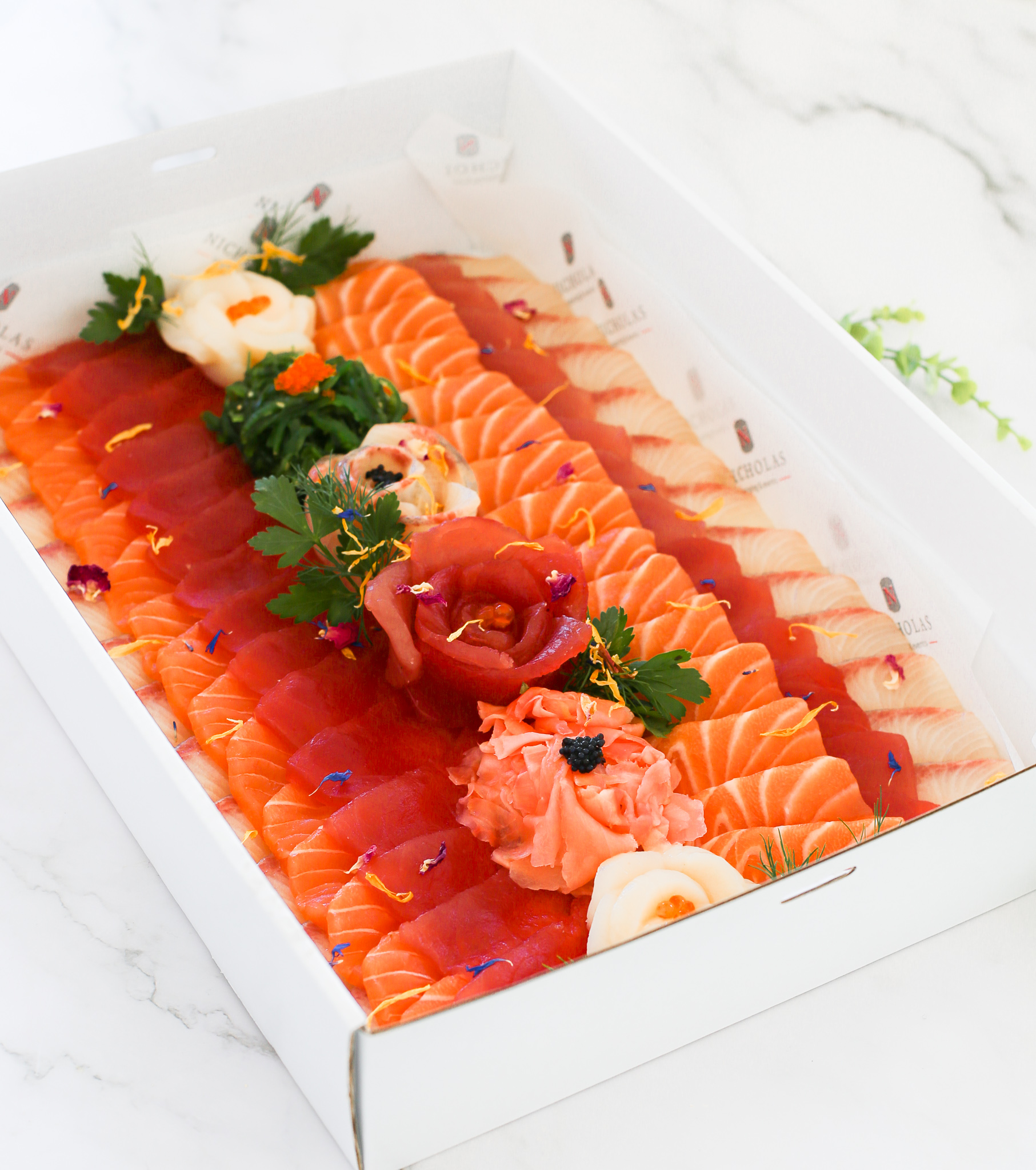 Finely Sliced Sashimi Selection