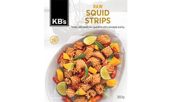 Frozen - KB's Raw Squid Strip