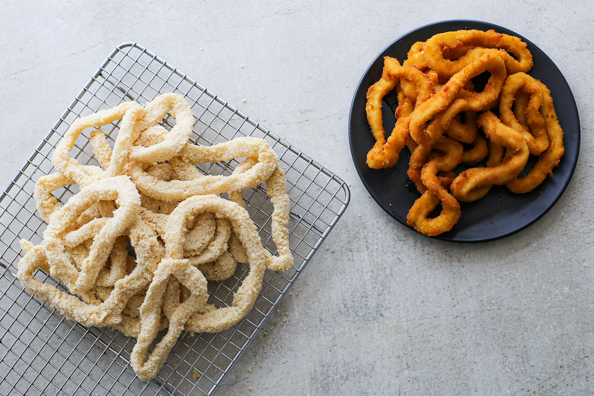 Uncooked - Crumbed Calamari Rings (500g)