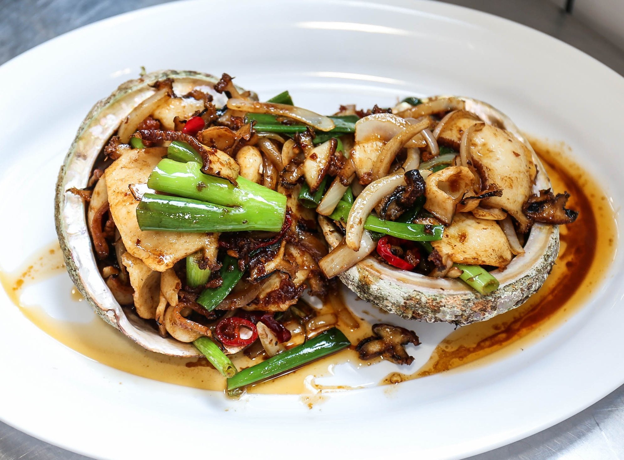 Cooked Live Big Abalone (300-400g) each