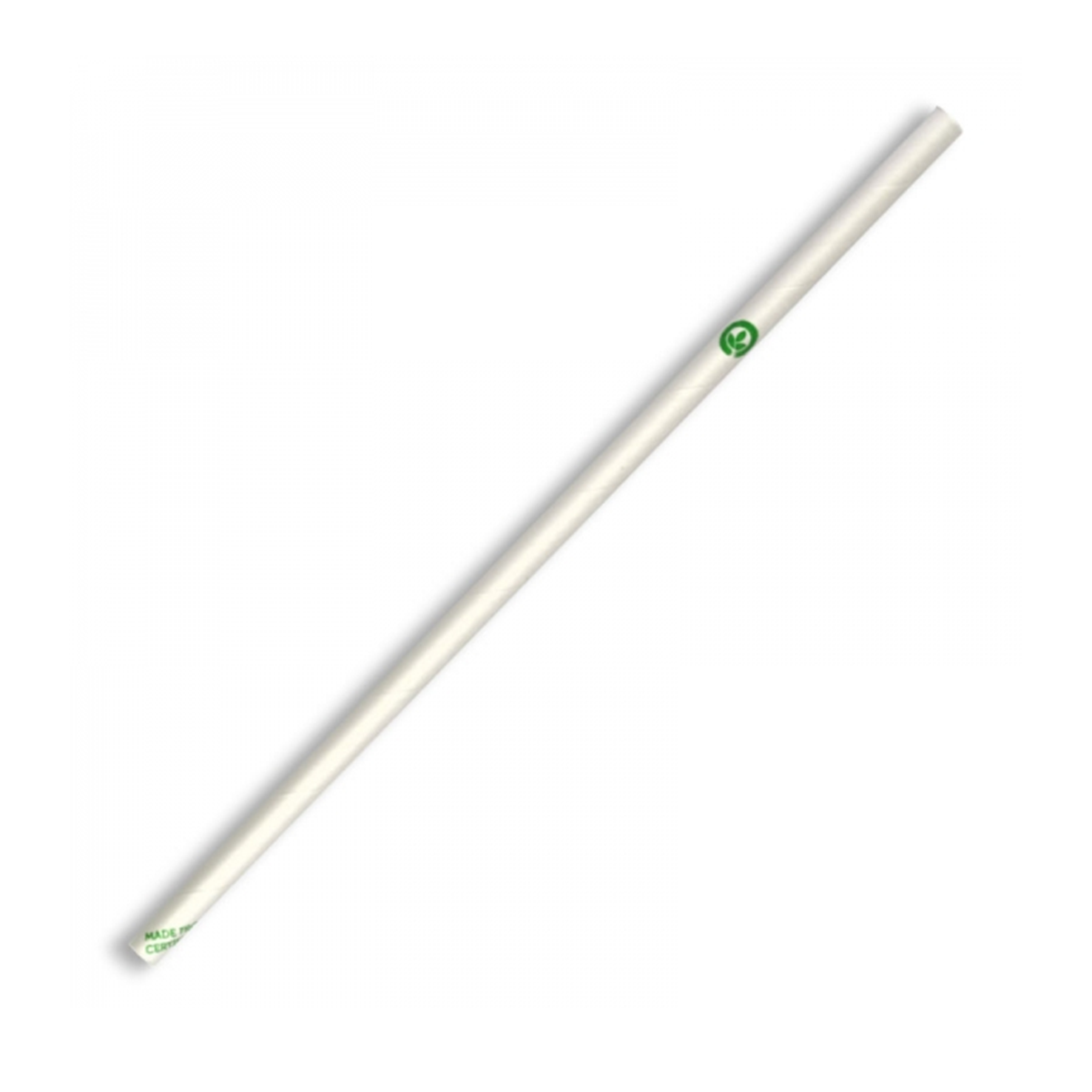 BioPak 6mm Regular White Biostraw